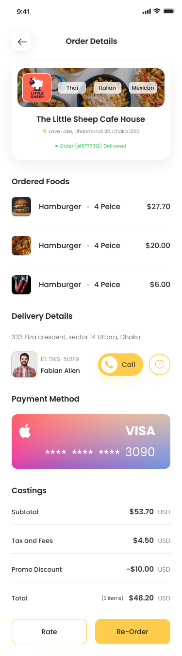Fodies - Food Delivery App UI Kit Figma Template by Design-art ...