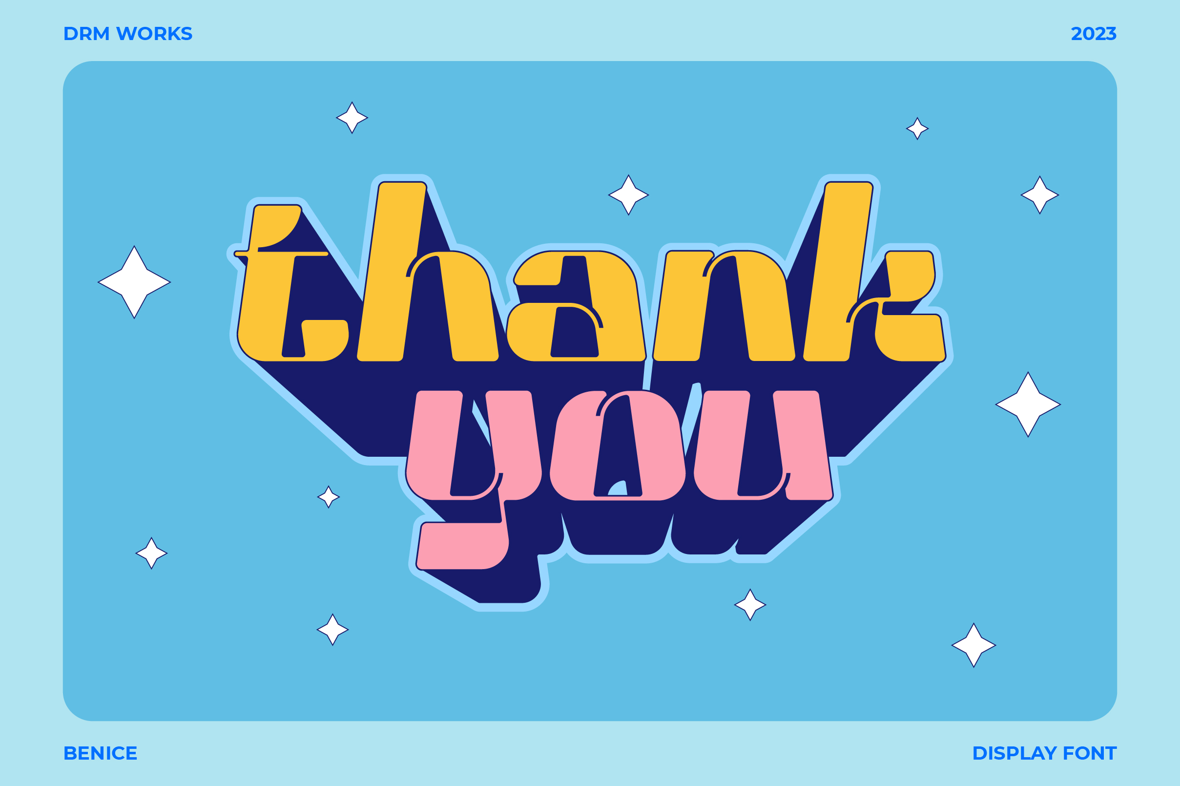 Benice, Fonts | GraphicRiver