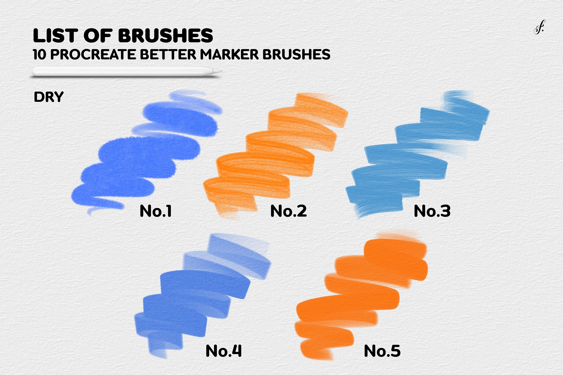Marker Brushes Procreate | 10 Procreate Better Marker Brushes, Add-ons