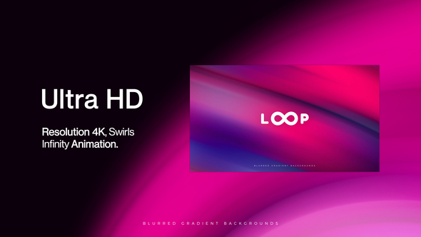 Blurry Gradients Pack Loop, Motion Graphics | VideoHive