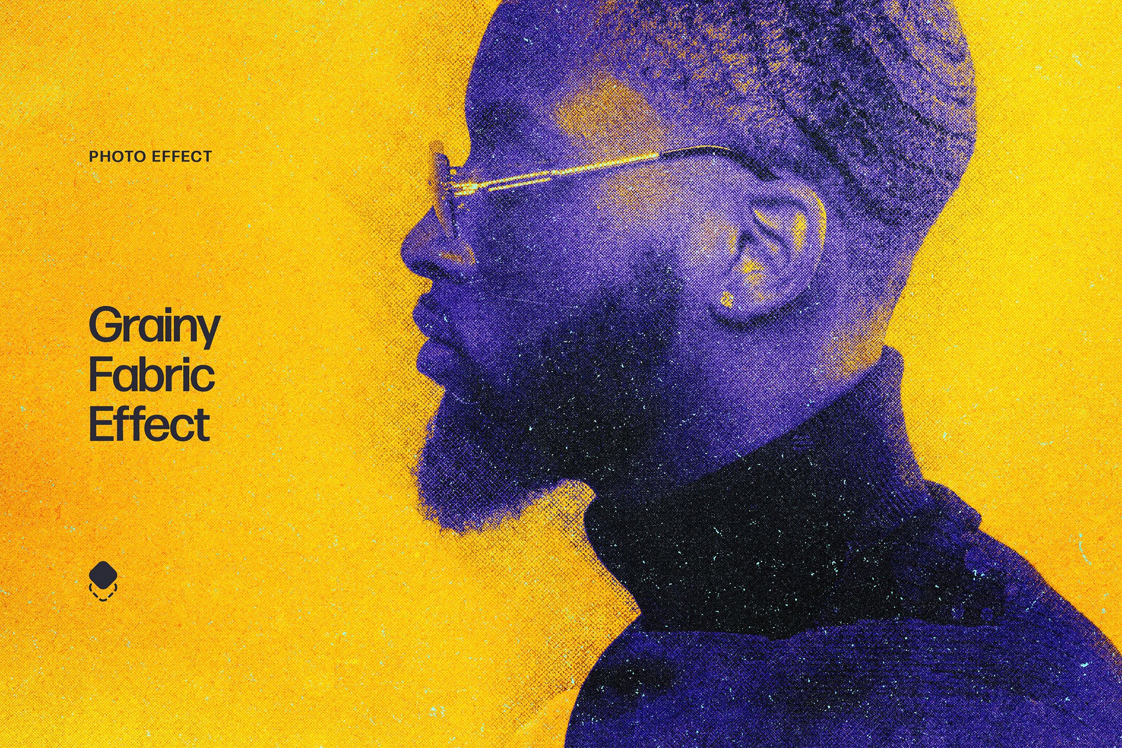 Grainy Fabric Photo Effect, Add-ons | GraphicRiver