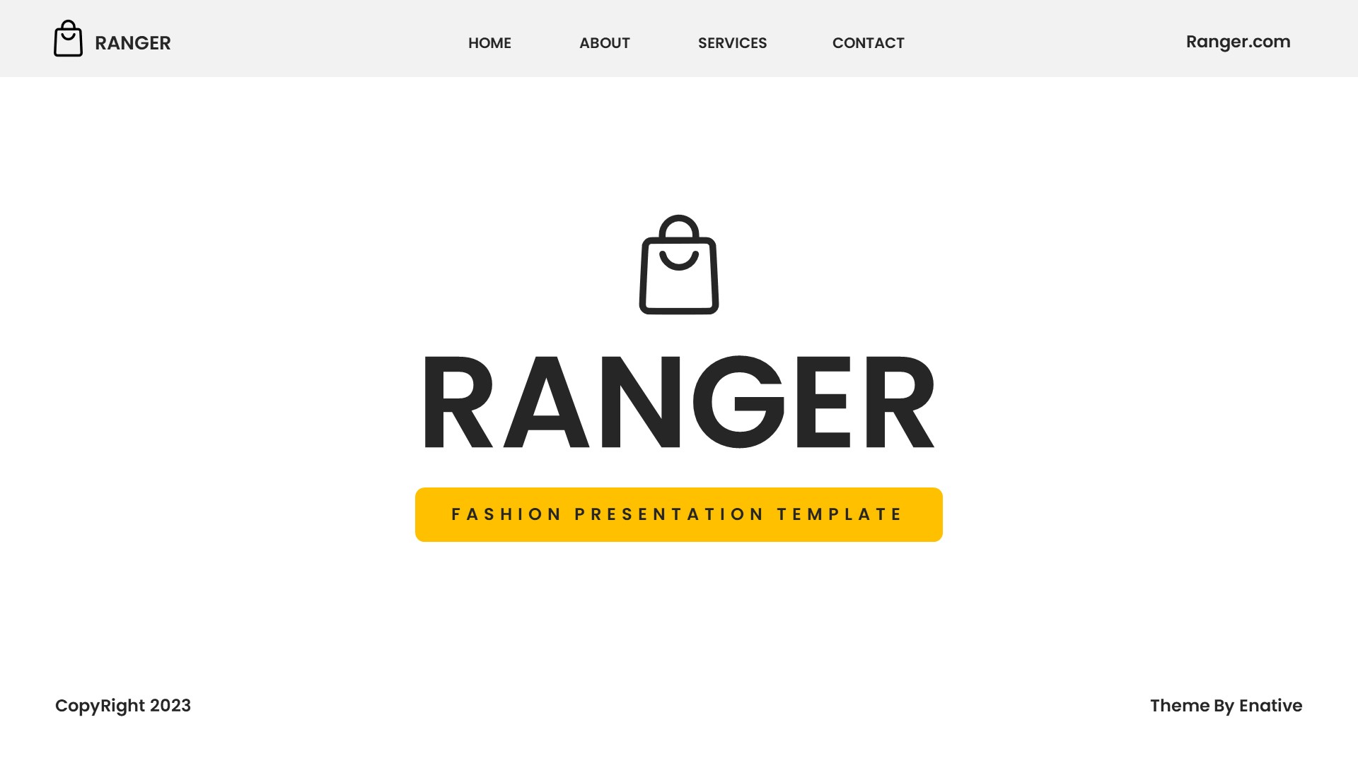 Ranger - Fashion Powerpoint Template, Presentation Templates | GraphicRiver