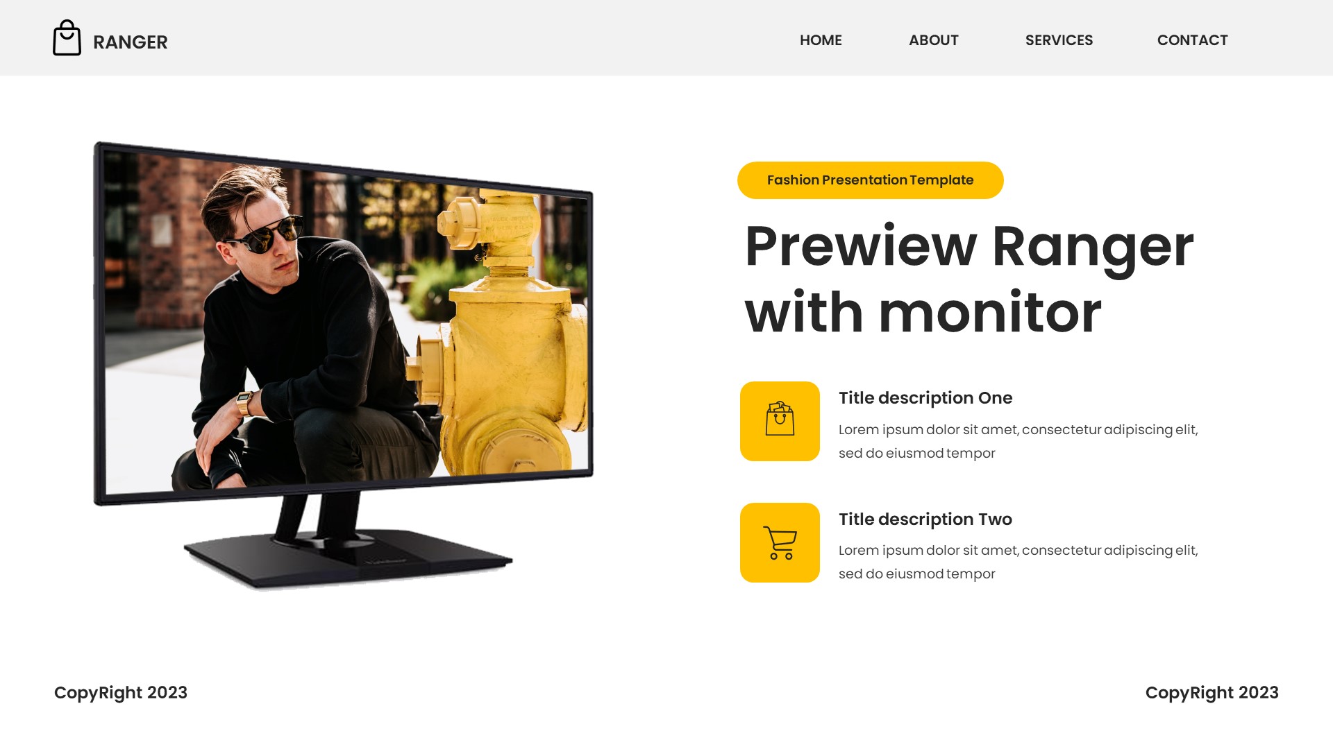 Ranger - Fashion Google Slides Template, Presentation Templates ...