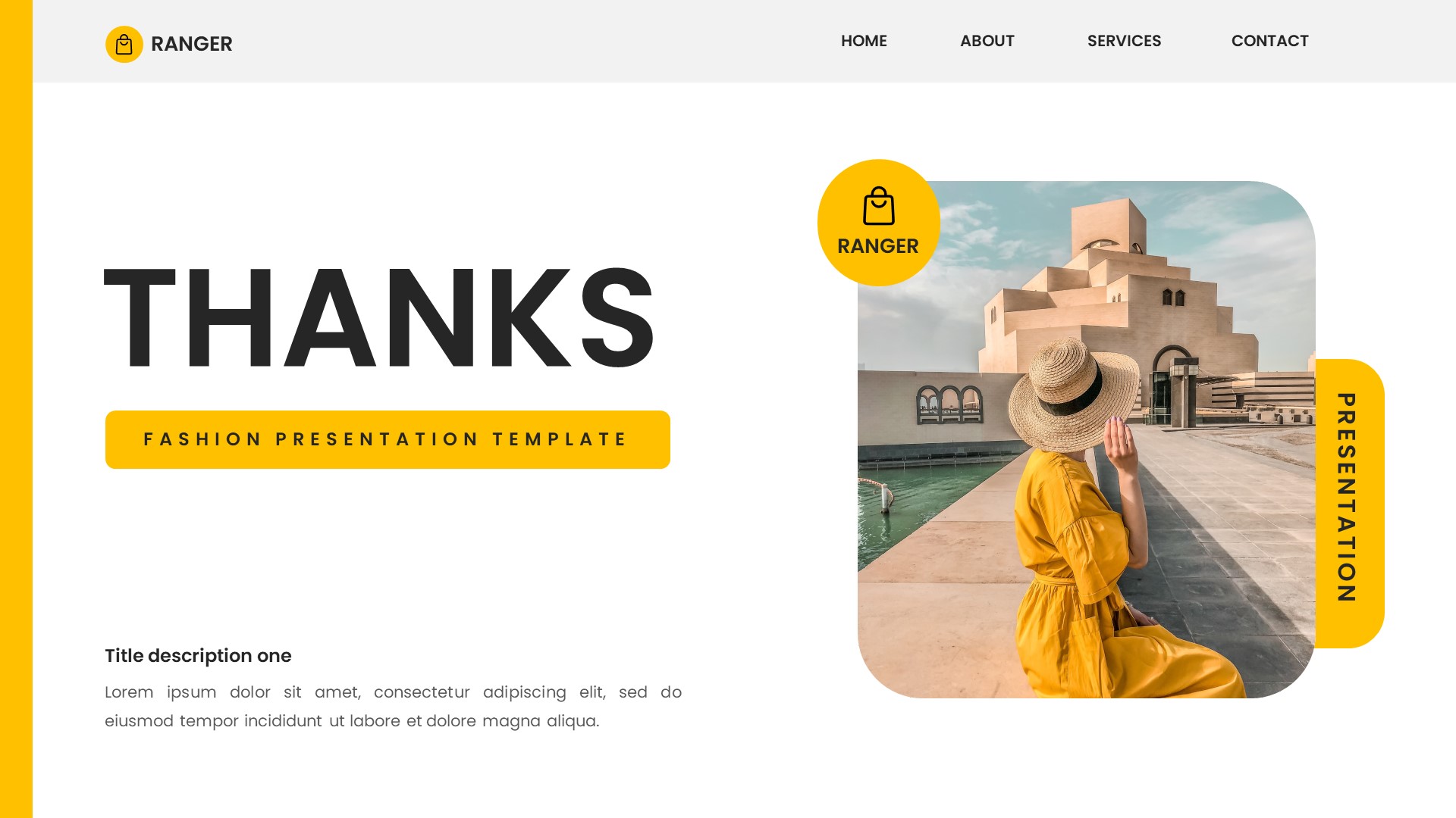 Ranger - Fashion Google Slides Template, Presentation Templates ...