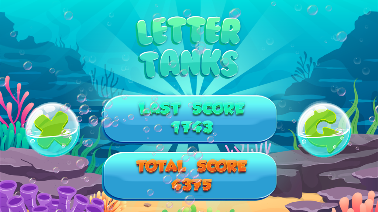 Letter Tanks Kids Educational Game (Construct 3 | C3P | HTML5) Alphabet ...