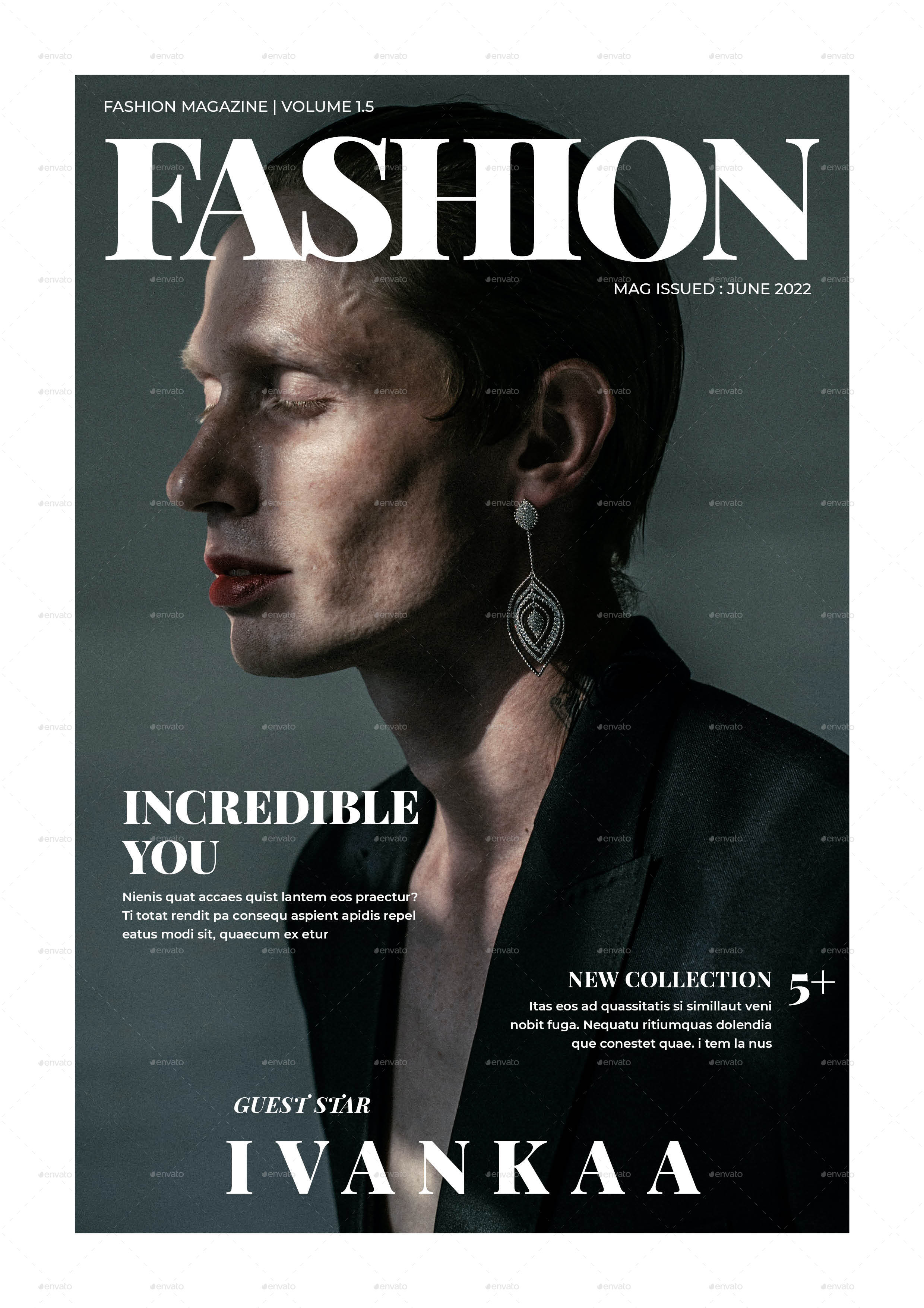 Fashion Magazine, Print Templates | GraphicRiver