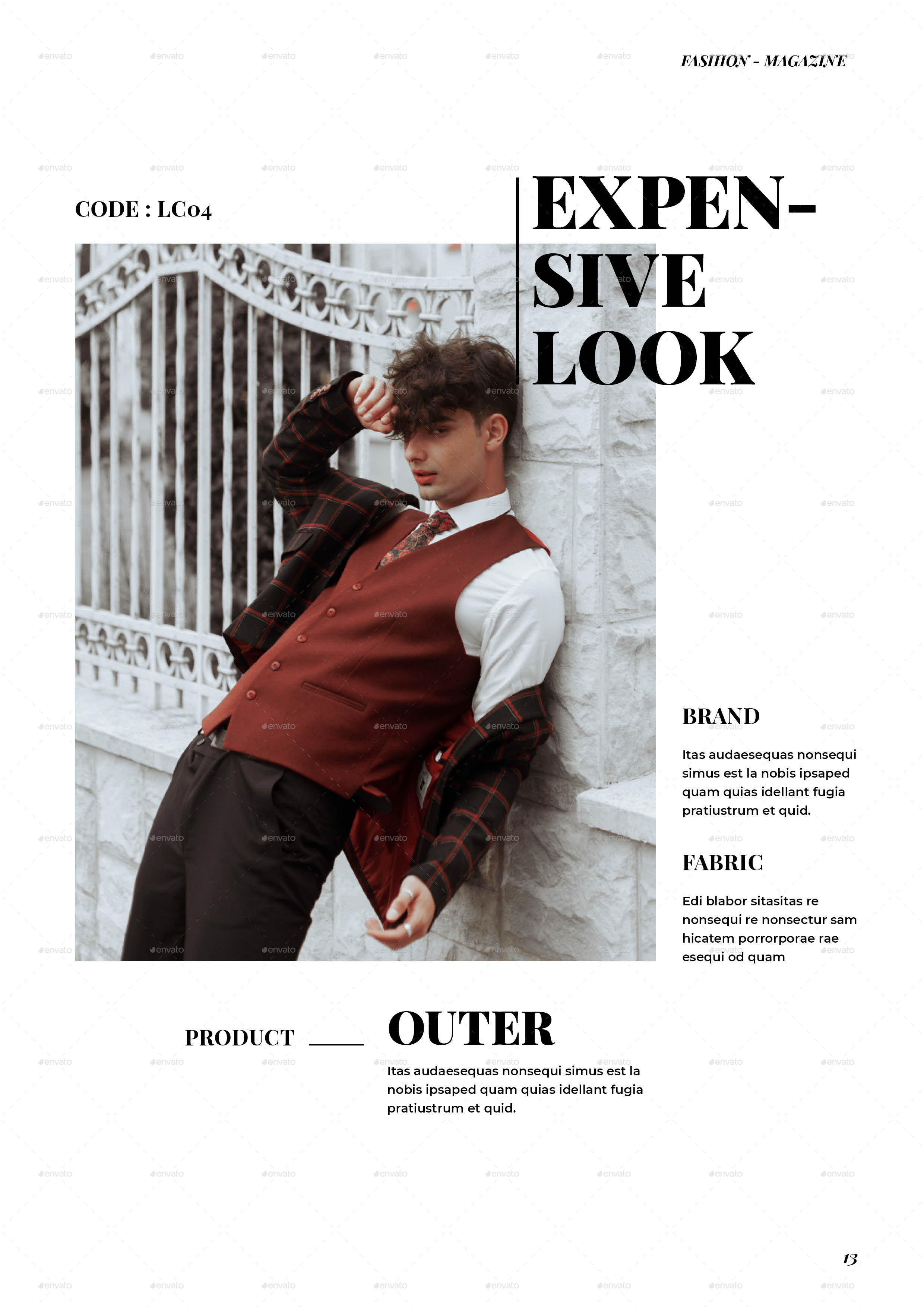 Fashion Magazine, Print Templates | GraphicRiver