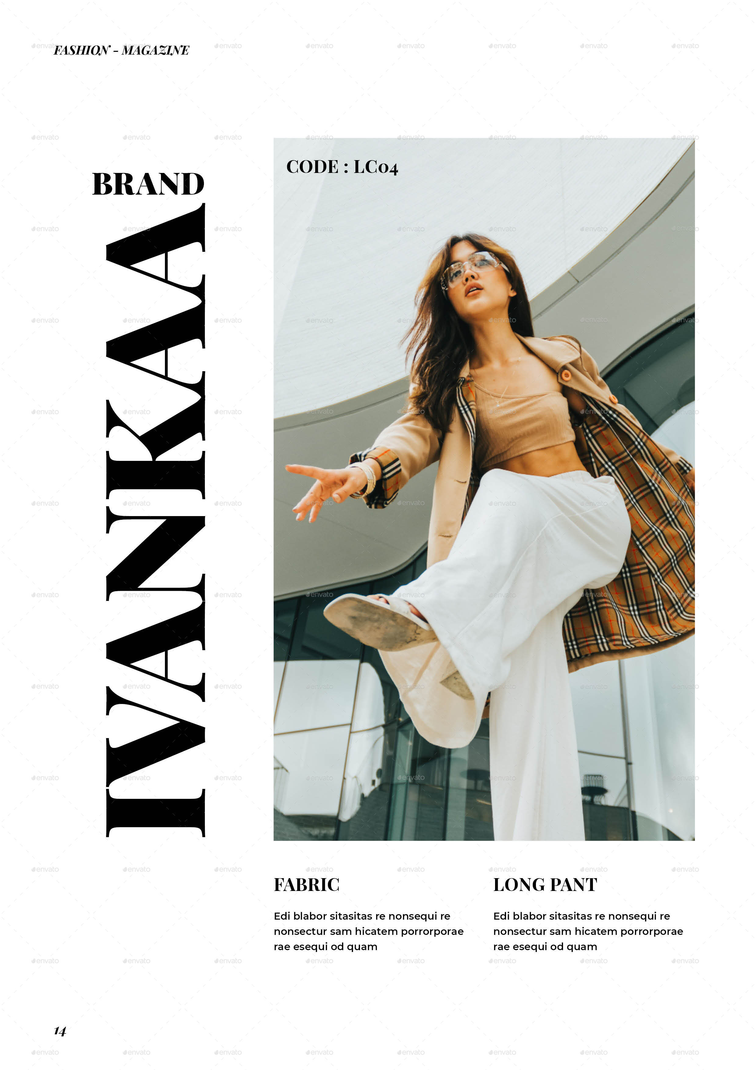 Fashion Magazine, Print Templates | GraphicRiver