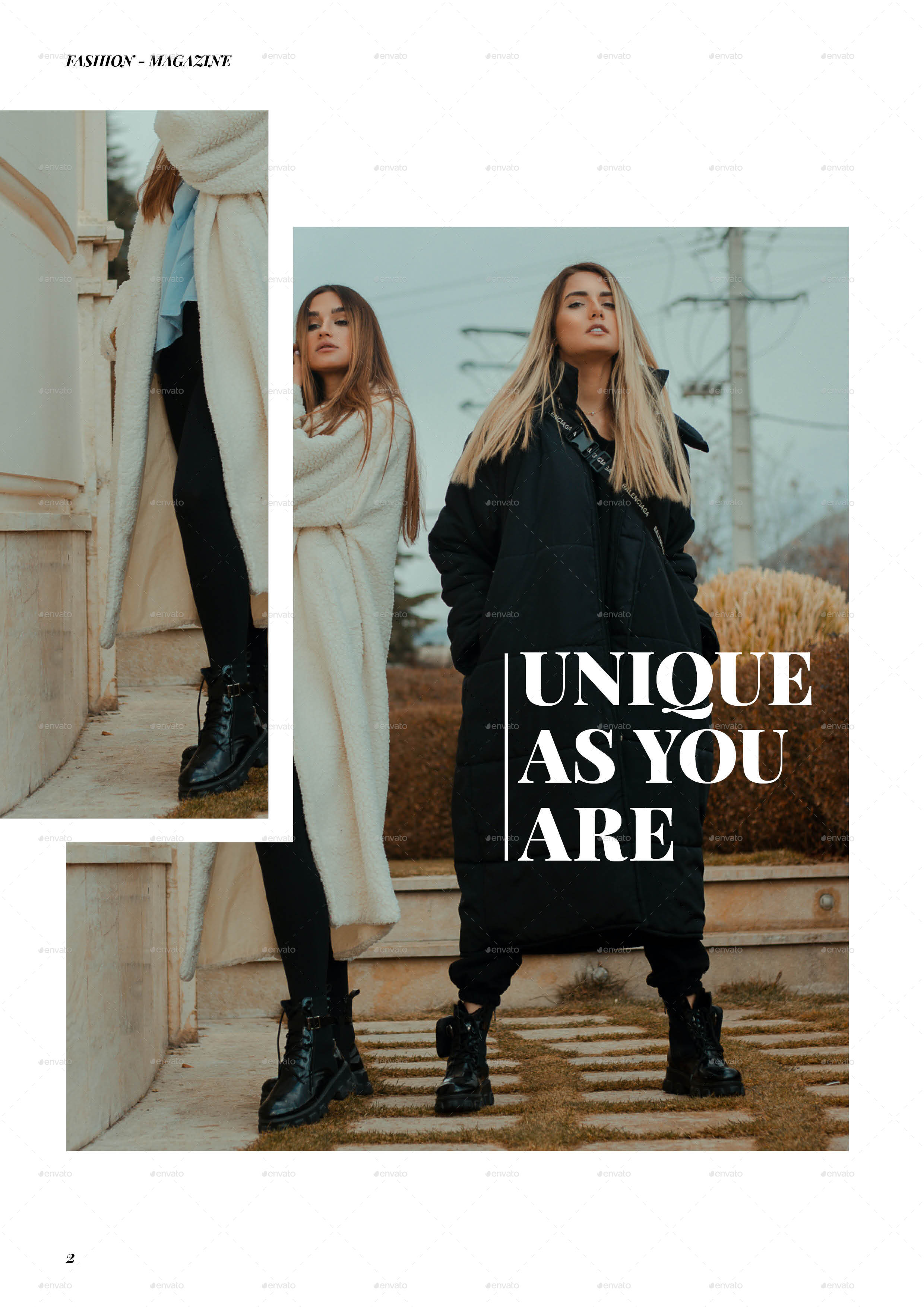 Fashion Magazine, Print Templates | GraphicRiver