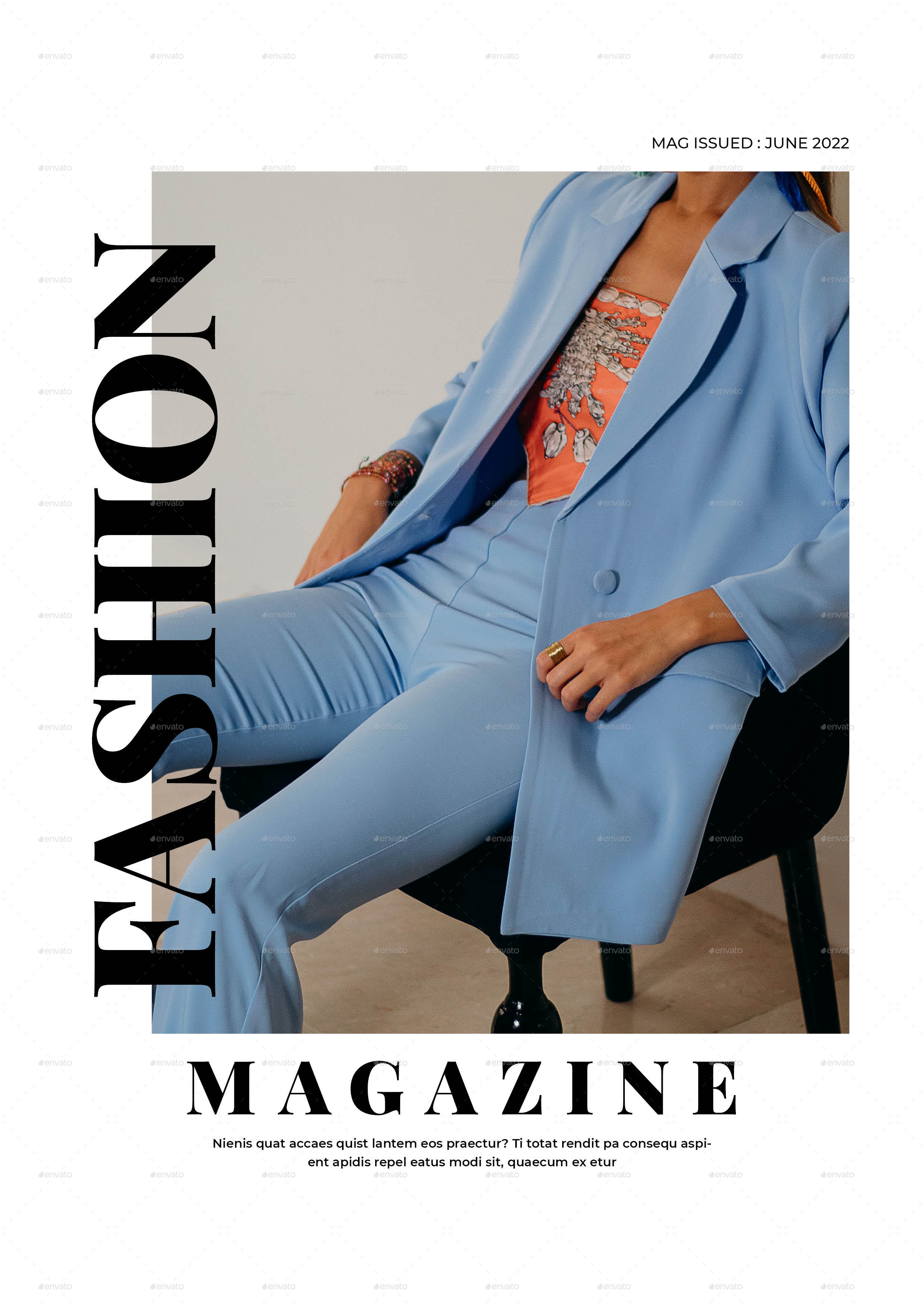 Fashion Magazine, Print Templates | GraphicRiver