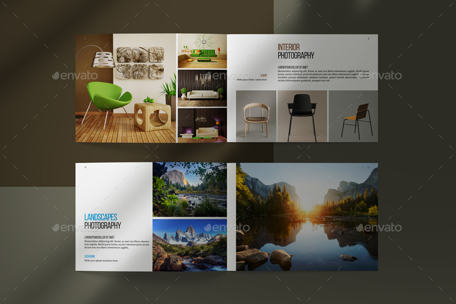 Simple Photography Portfolio, Print Templates | GraphicRiver