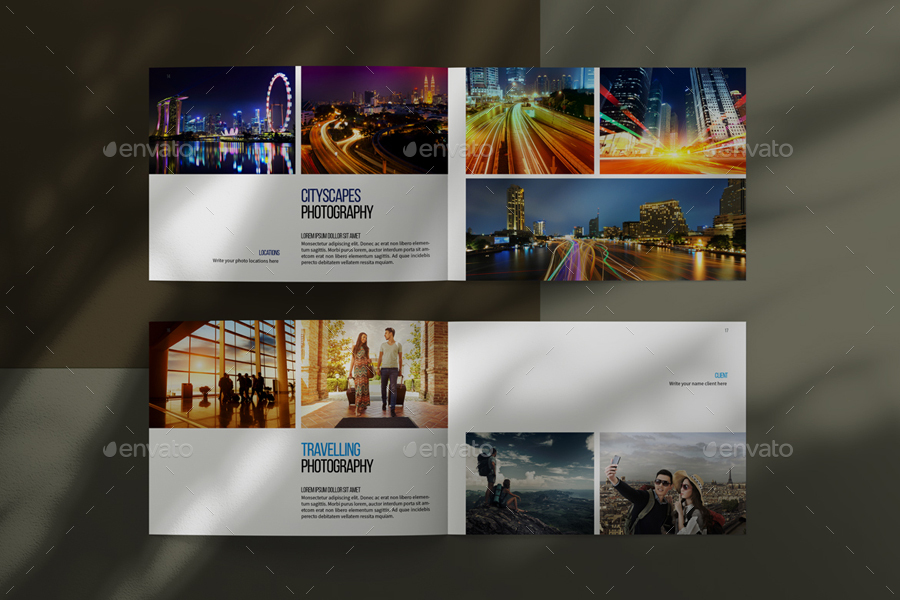 Simple Photography Portfolio, Print Templates | GraphicRiver