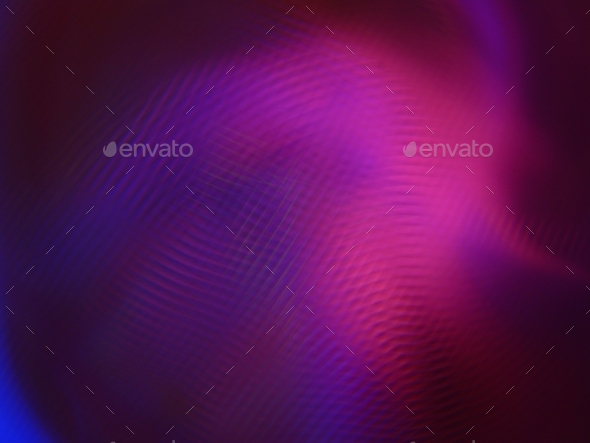 Horizontal shot of staggered and refracted light layers, real and ...