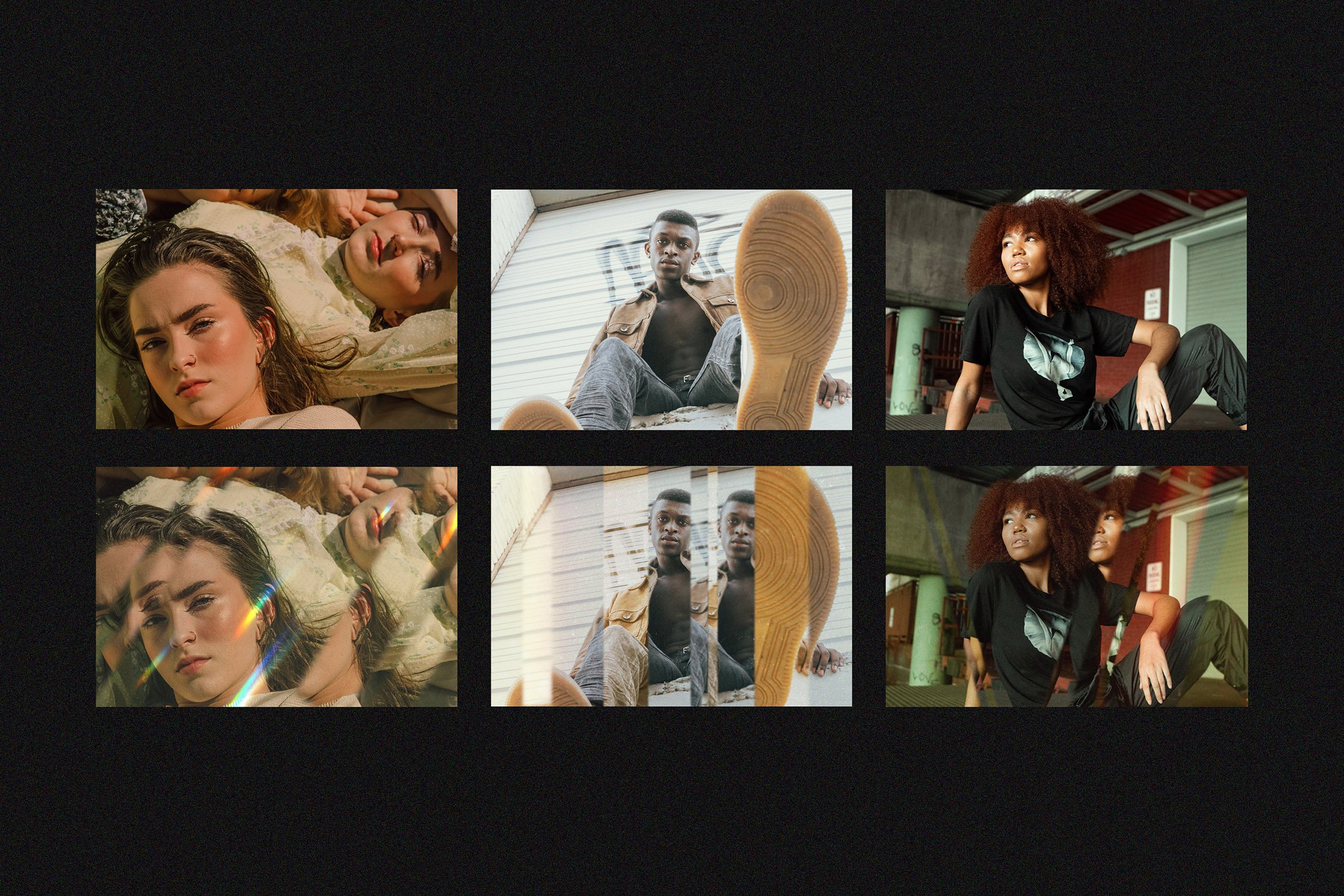 Distorted Sunlit Mirror Effect, Add-ons | GraphicRiver