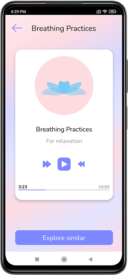 Meditate - Yoga and Meditation App React Native iOS/Android App ...