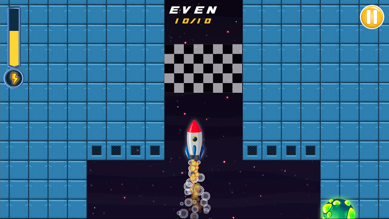 Rocket Balance Even Odd HTML5 Game - With Construct 3 File by jmneto