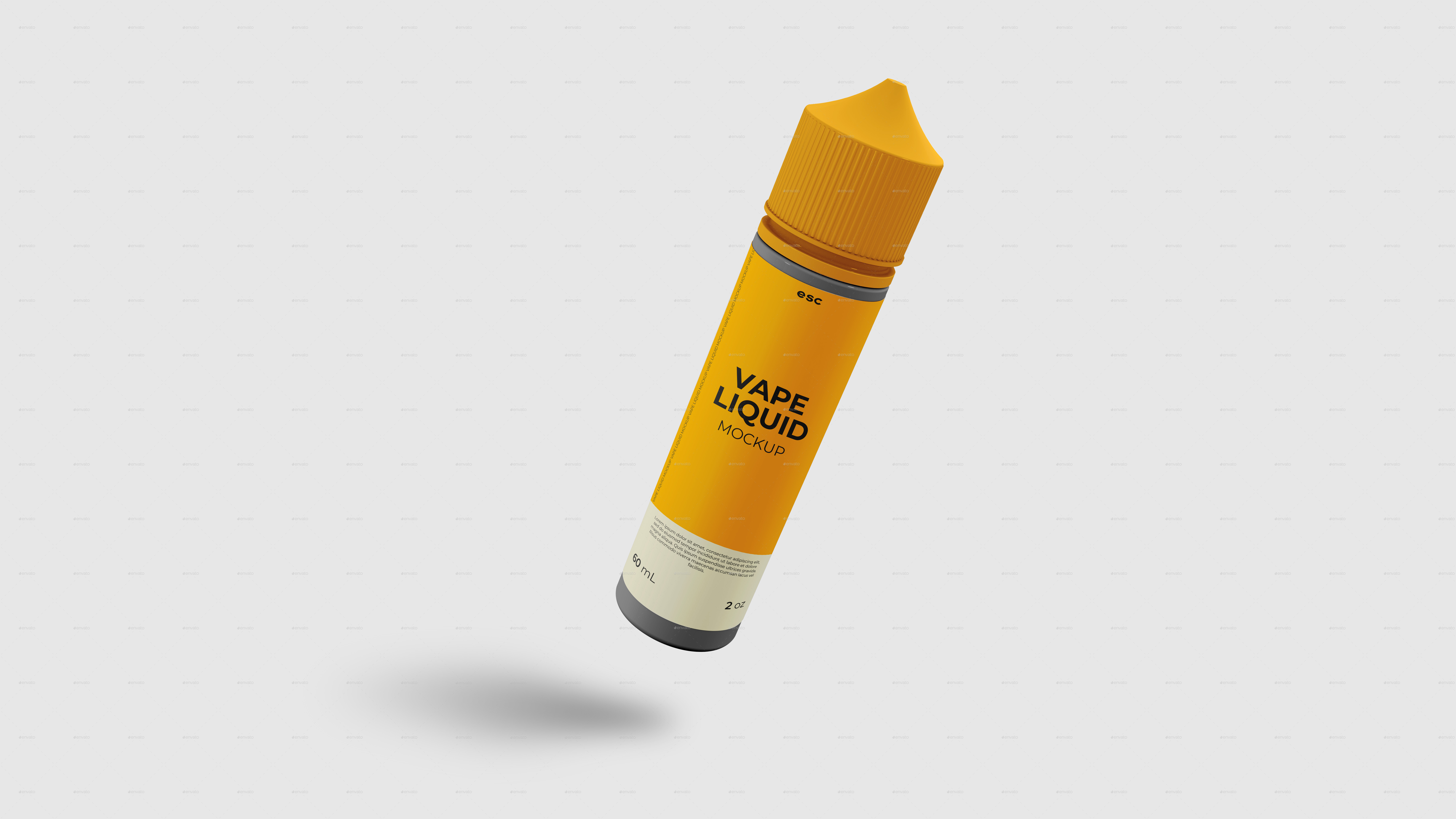 Vape Liquid Bottle Mockup 60 mL, Graphics | GraphicRiver