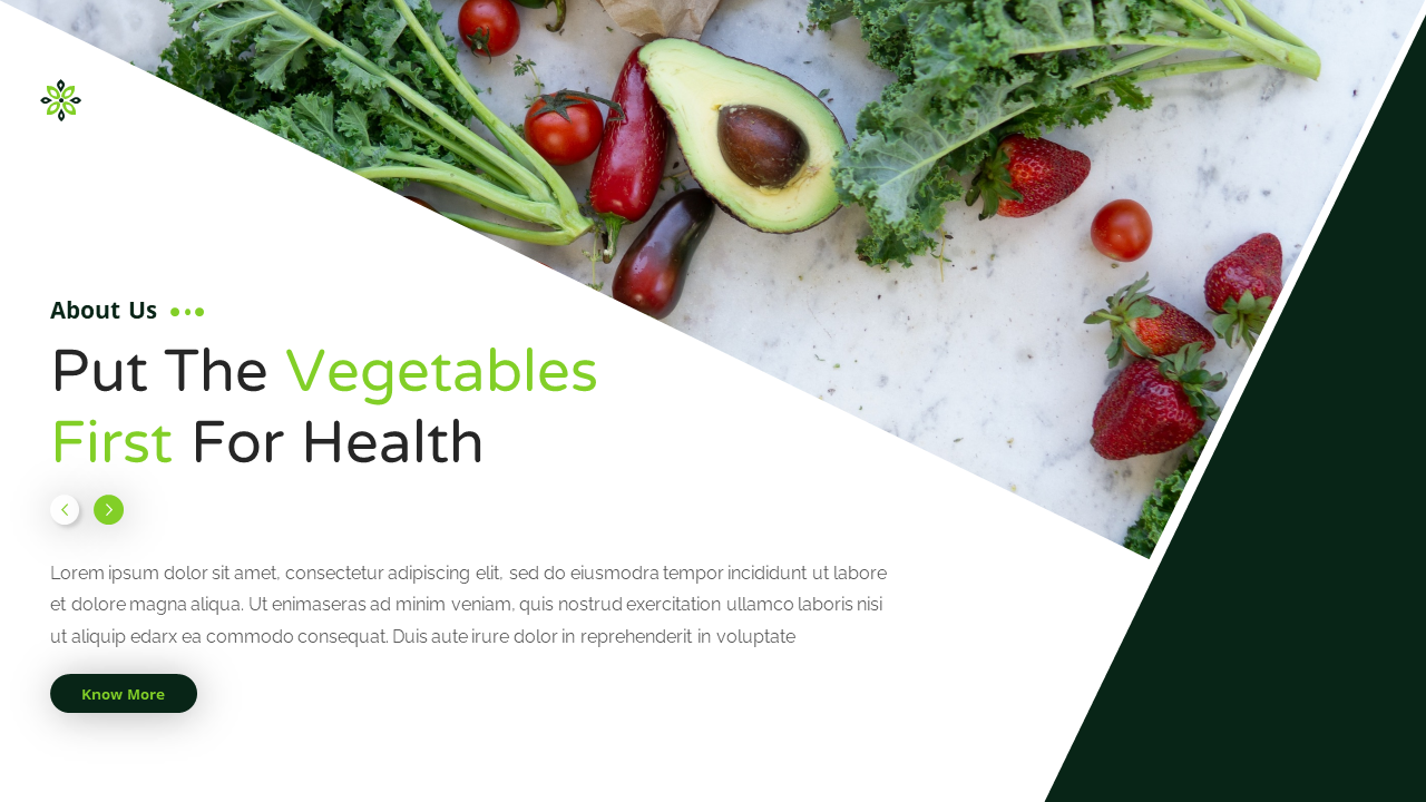 Veganize - Fresh Vegetable and Organic Food Powerpoint Presentation ...