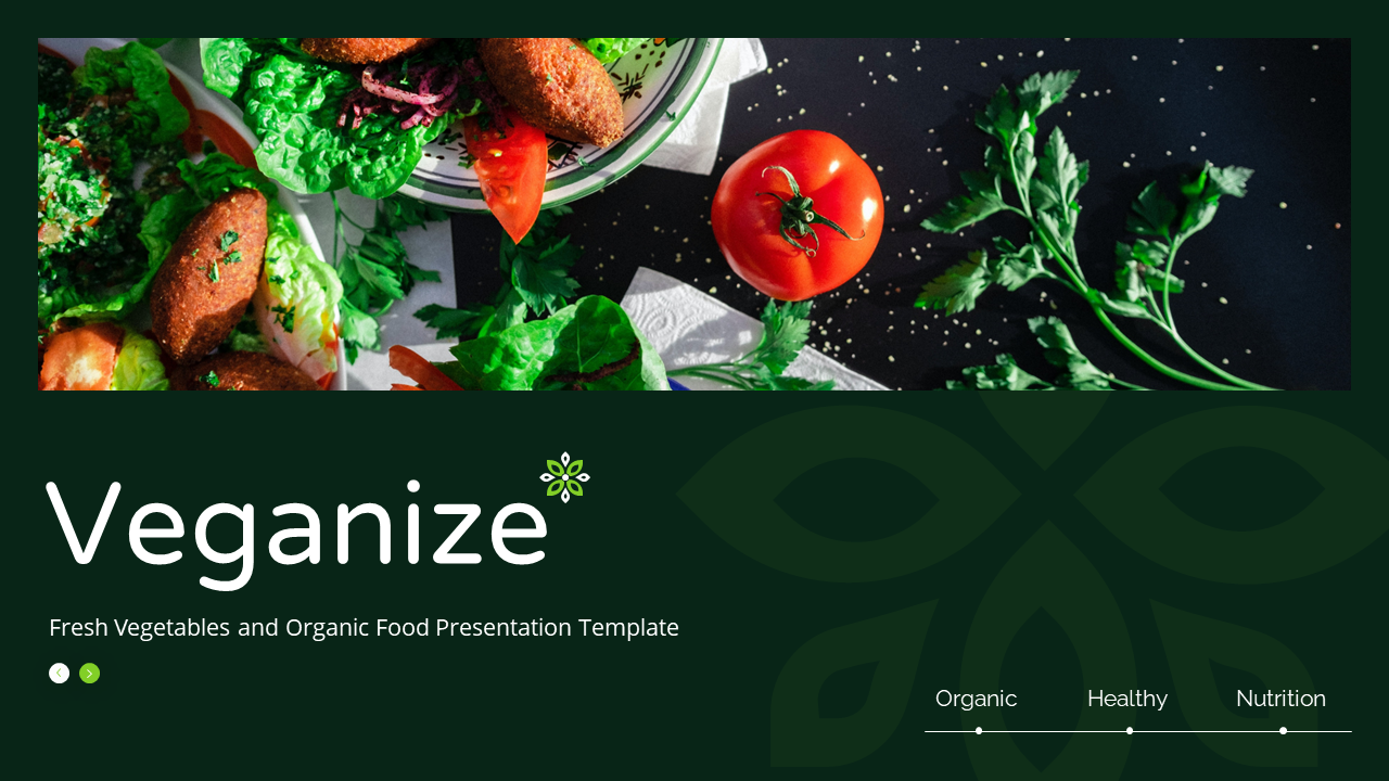 Veganize - Fresh Vegetable and Organic Food Google Slides Presentation ...