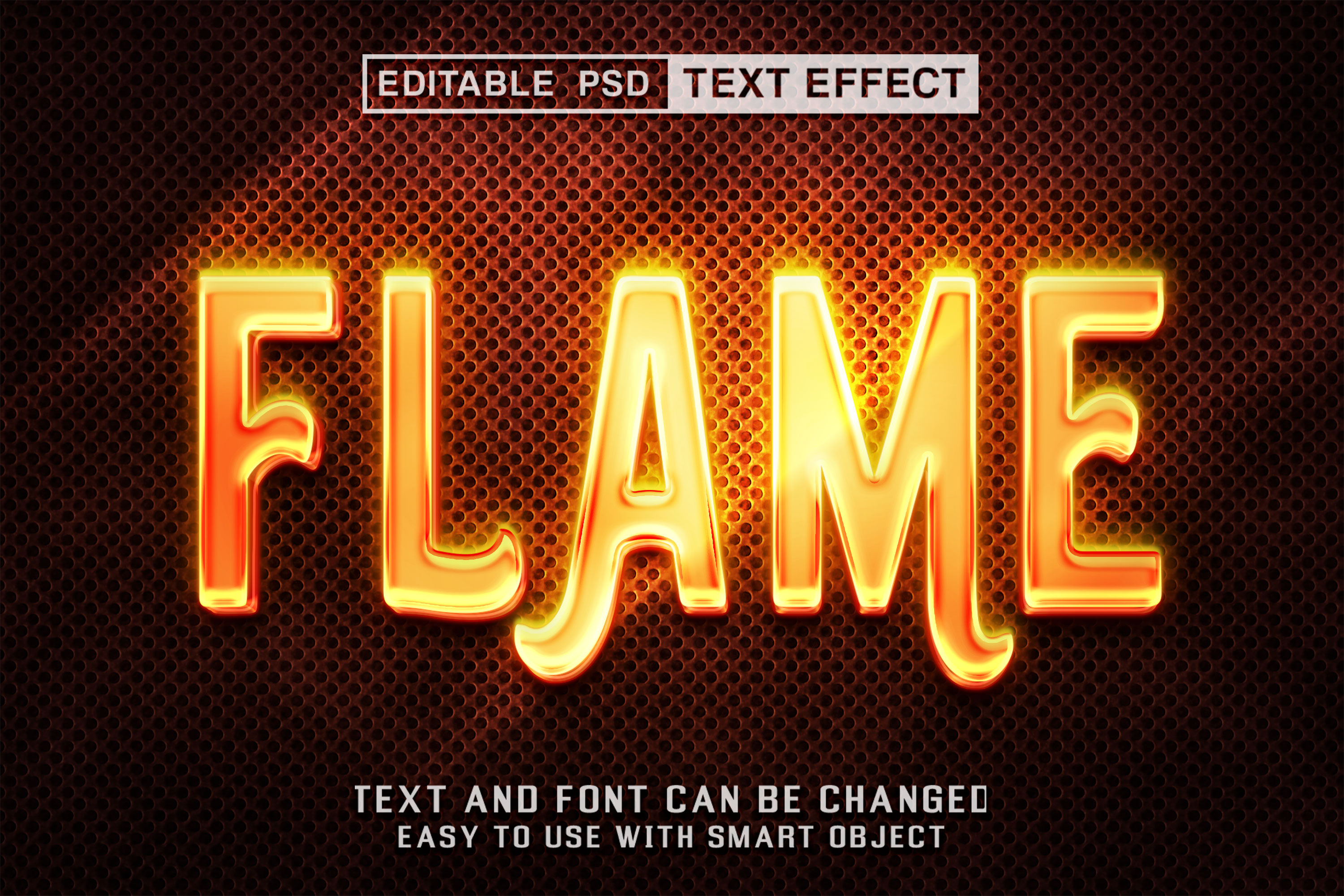 Flame Editable Text Effect, Add-ons | GraphicRiver