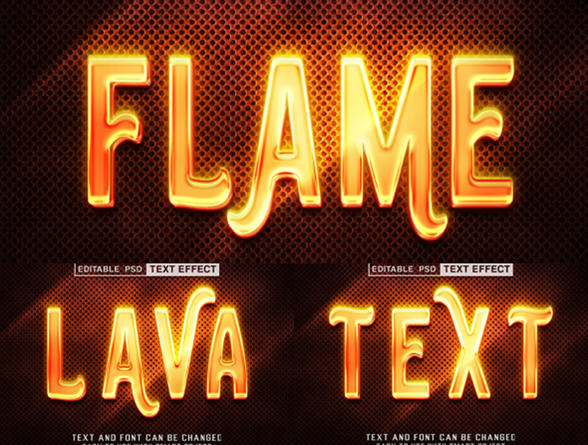 Flame Editable Text Effect, Add-ons | GraphicRiver