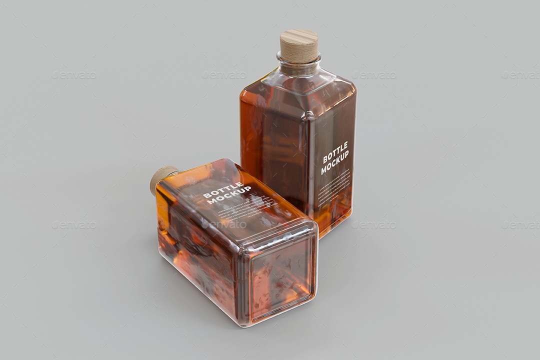 Bundle Bottle Mockup, Graphics | GraphicRiver