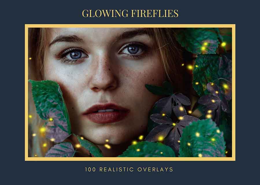 Fireflies - Glowing Particle Overlays, Add-ons | GraphicRiver