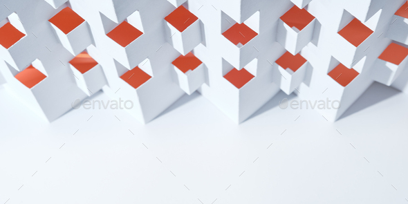 Abstract geometric background. Folded paper texture. Kirigami paperwork ...