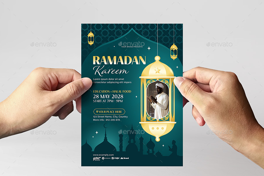 Ramadan Flyer Template, Print Templates | GraphicRiver