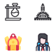80 High School Icons Set, Icons | GraphicRiver