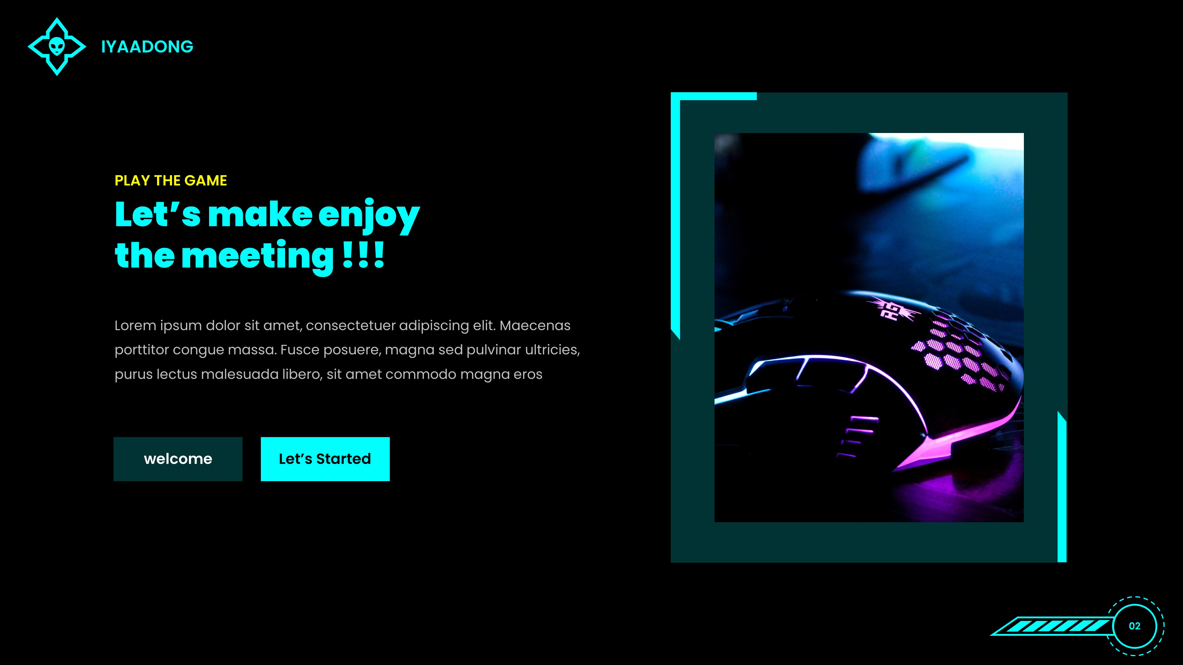 Iyaadong HUD - Pitch Deck Powerpoint, Presentation Templates | GraphicRiver