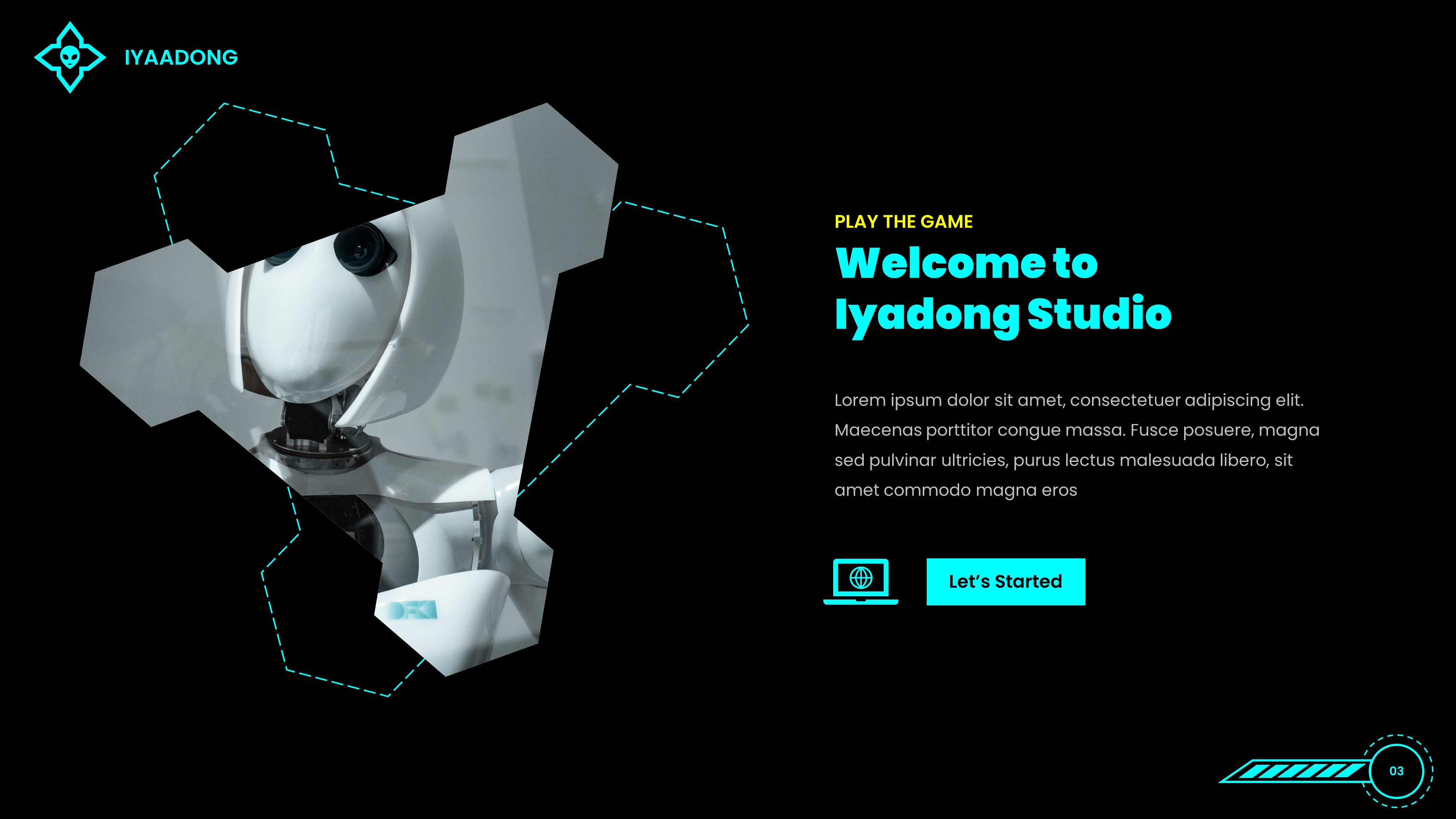 Iyaadong HUD - Pitch Deck Powerpoint, Presentation Templates | GraphicRiver