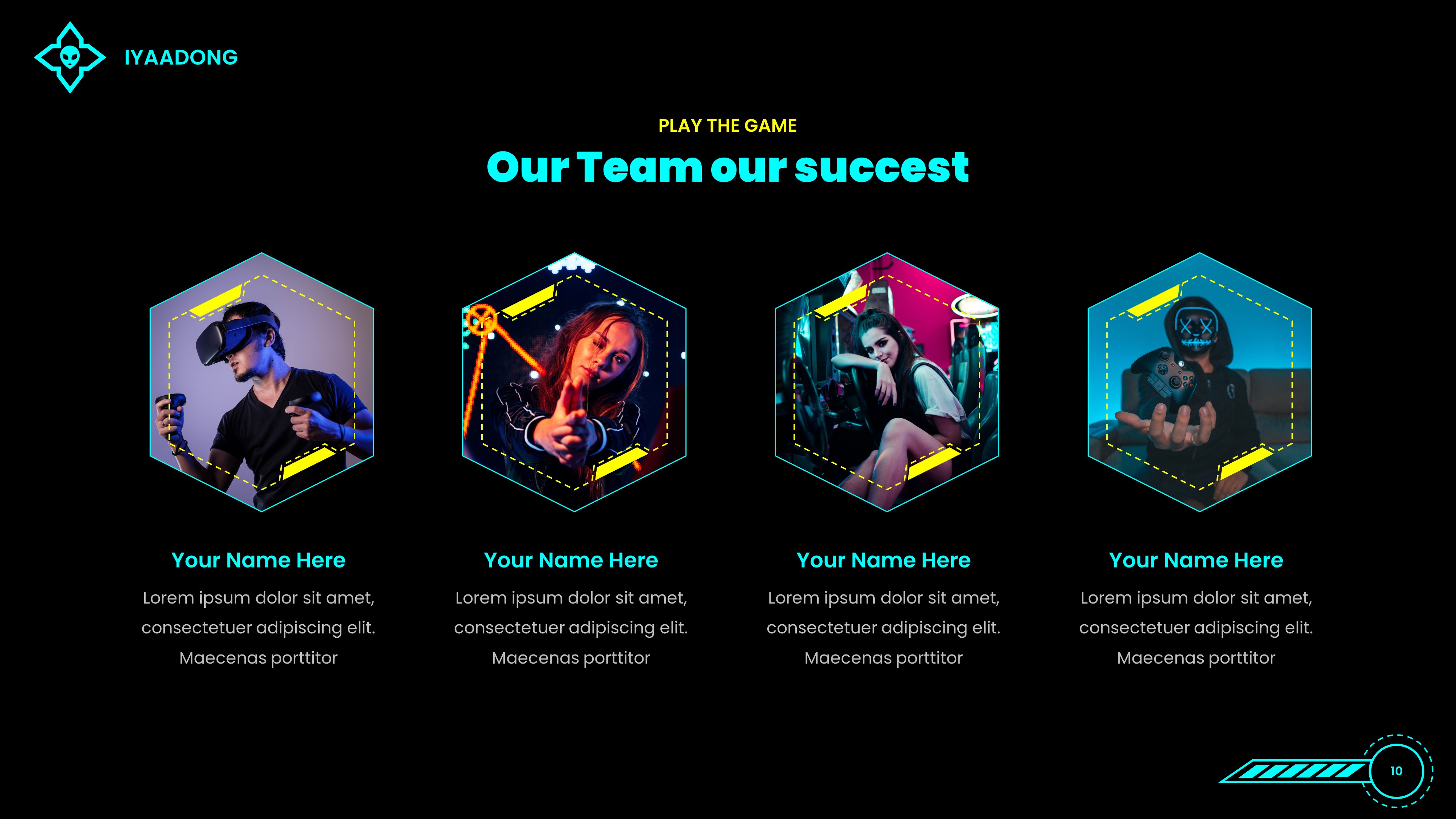 Iyaadong HUD - Pitch Deck Powerpoint, Presentation Templates | GraphicRiver