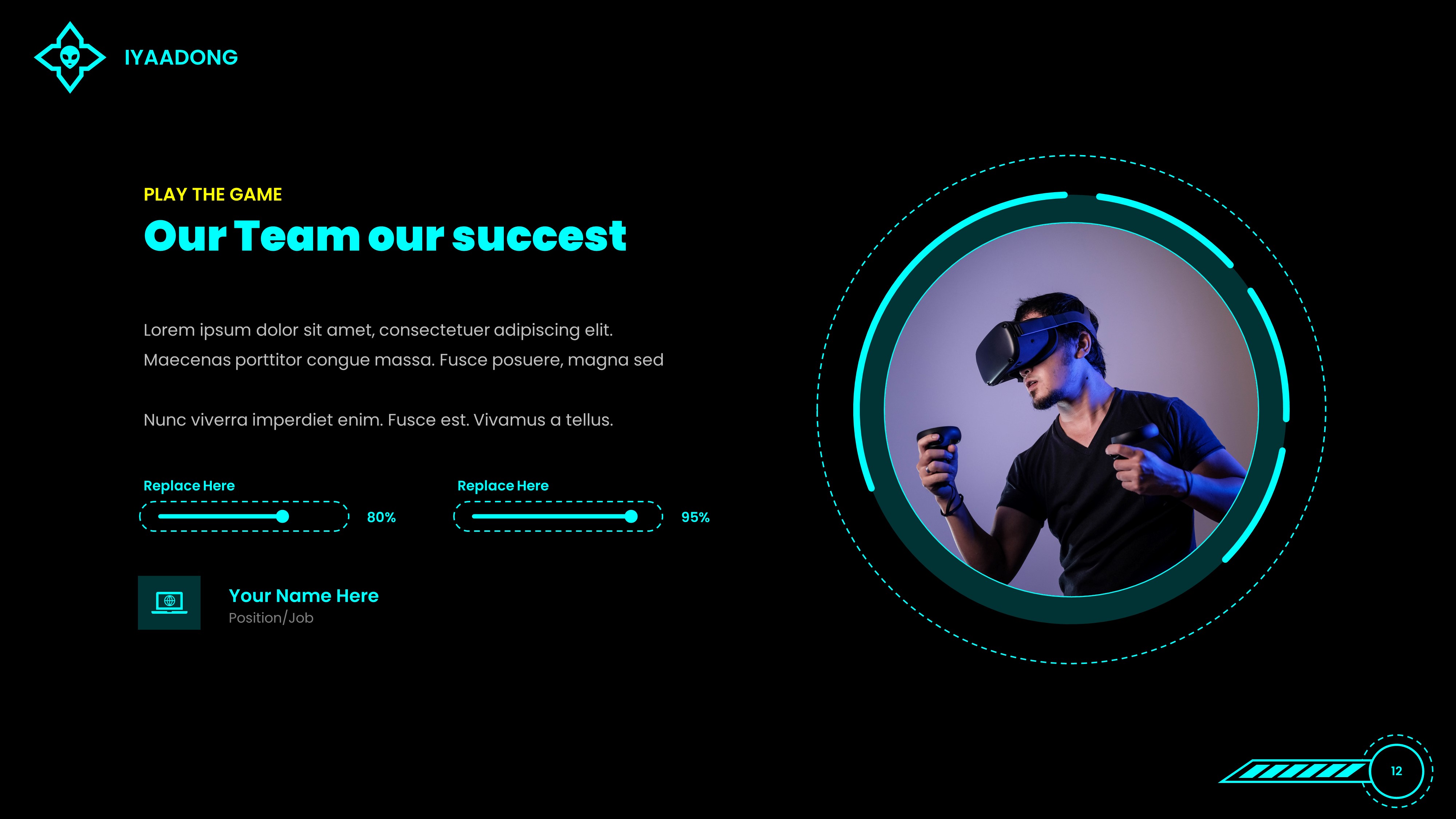 Iyaadong HUD - Pitch Deck Powerpoint, Presentation Templates | GraphicRiver
