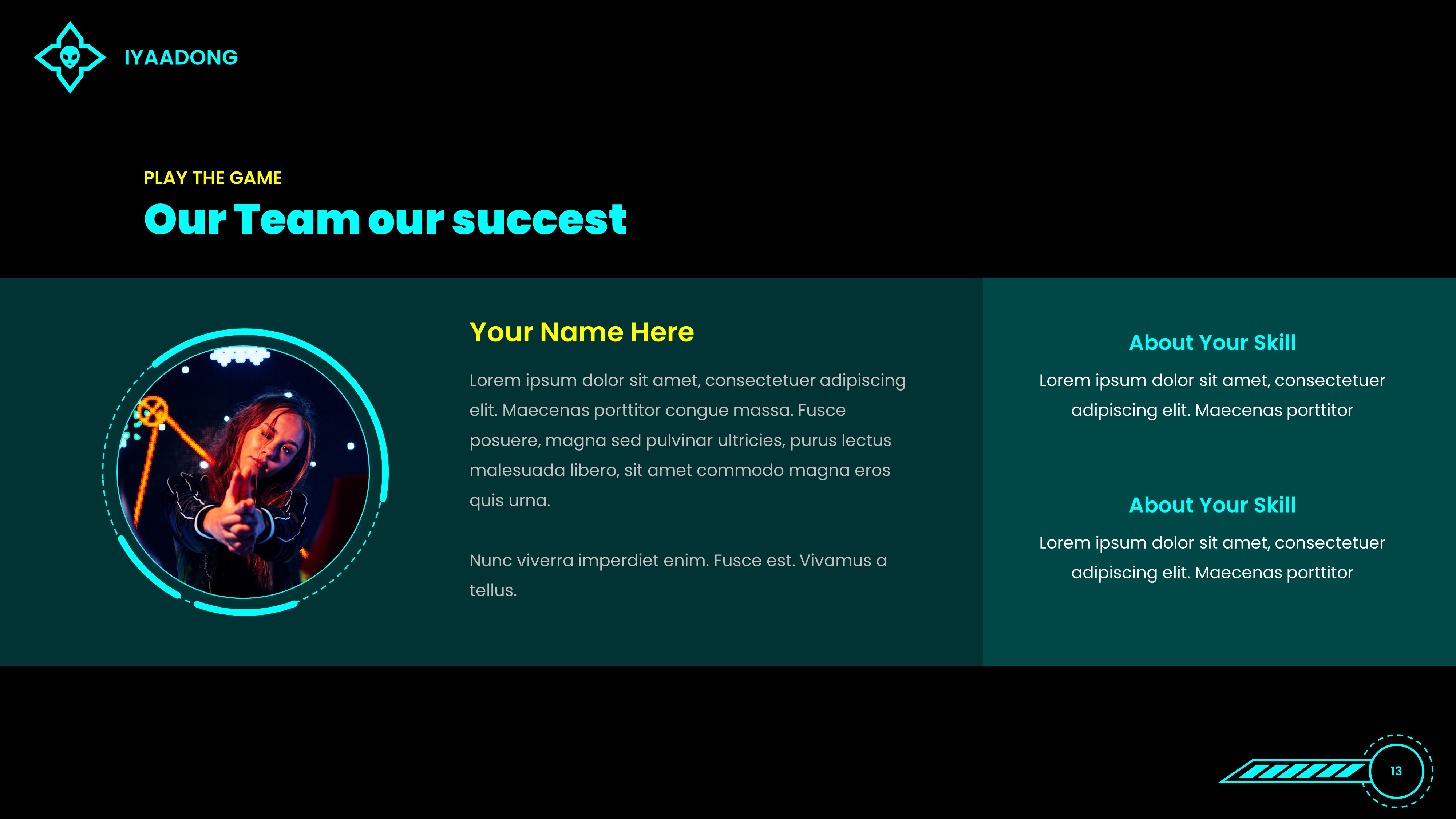 Iyaadong HUD - Pitch Deck Powerpoint, Presentation Templates | GraphicRiver