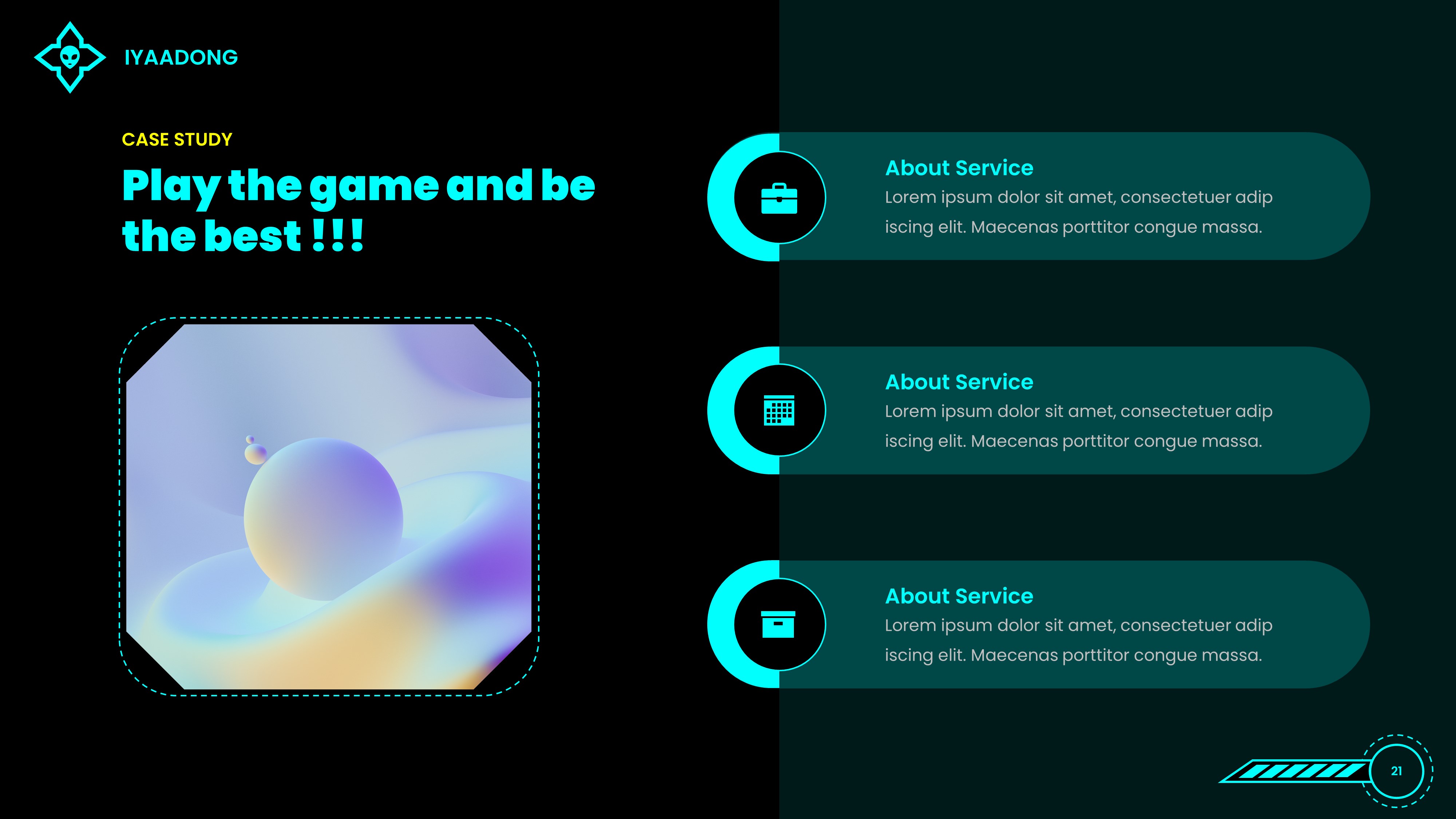 Iyaadong HUD - Pitch Deck Powerpoint, Presentation Templates | GraphicRiver
