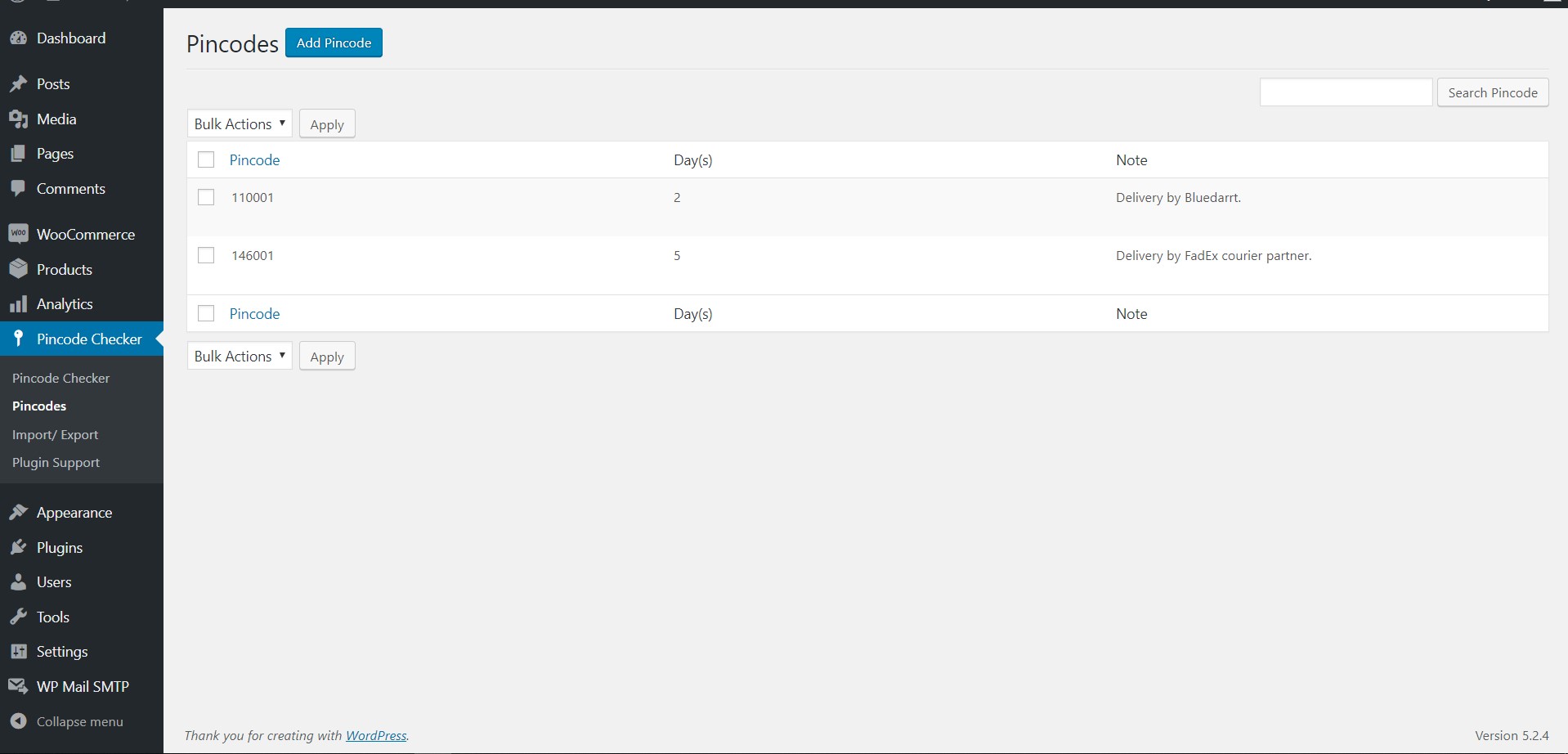 WooCommerce Pincode/ Zipcode Checker by wecreativez | CodeCanyon