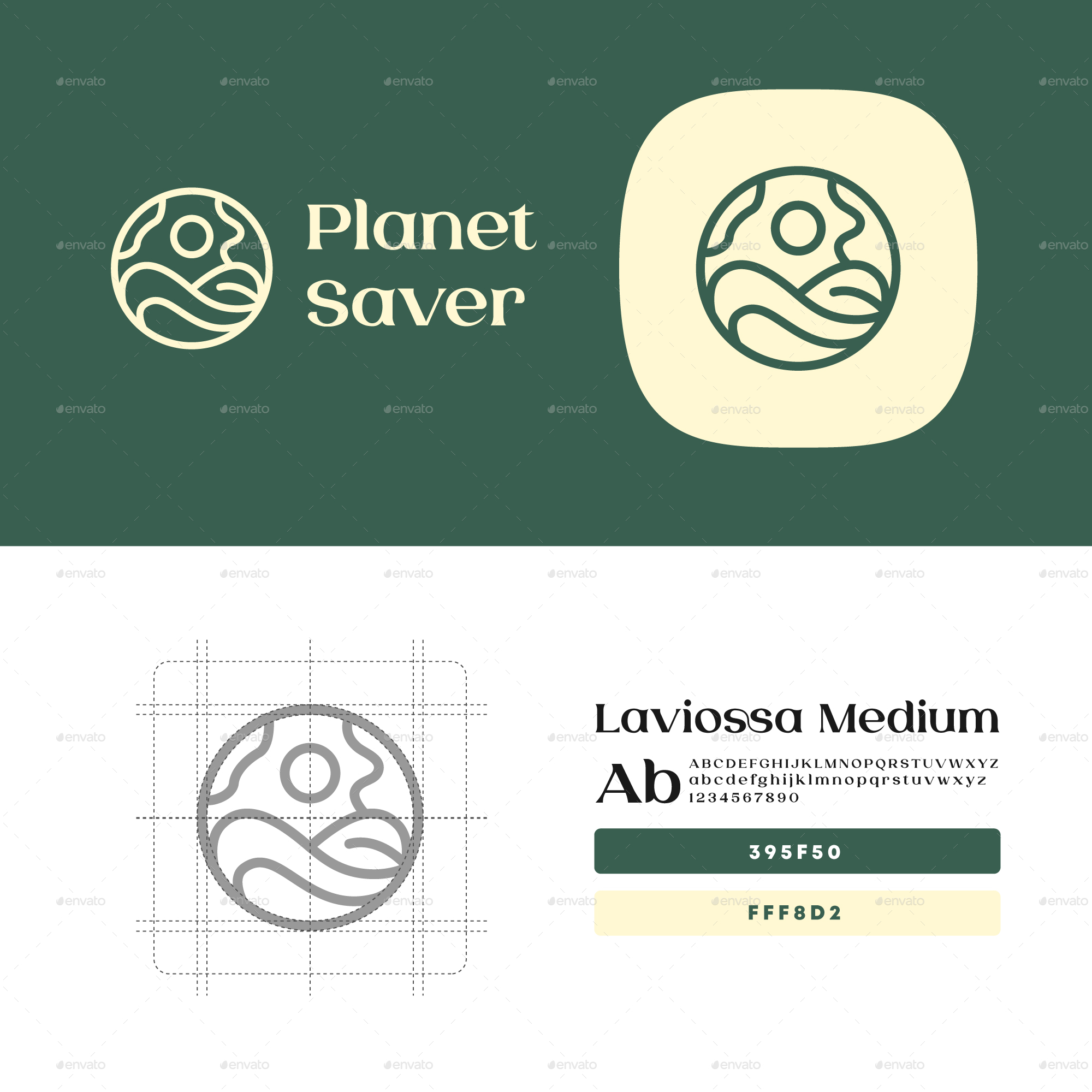 Planet Saver Nature Logo Design, Logo Templates | GraphicRiver