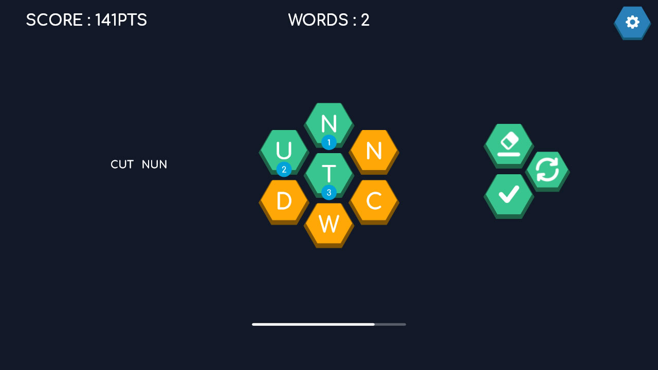 Hexa Word - HTML5 Game by demonisblack | CodeCanyon