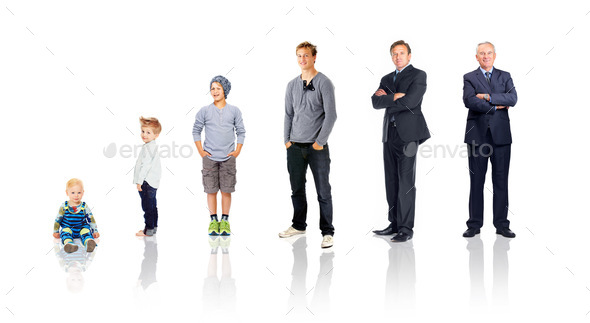 Growth through the years Stock Photo by YuriArcursPeopleimages | PhotoDune