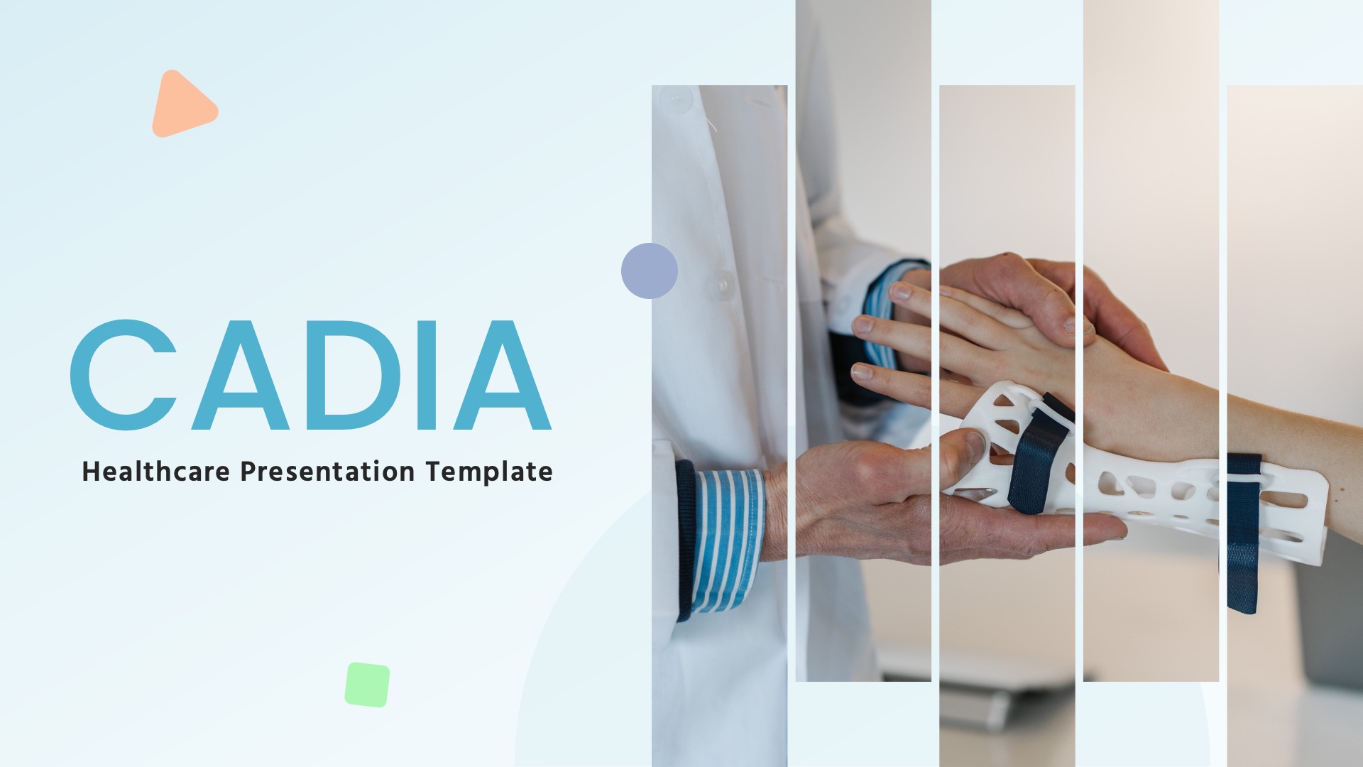 Cadia - Healthcare Presentation Google Slides, Presentation Templates