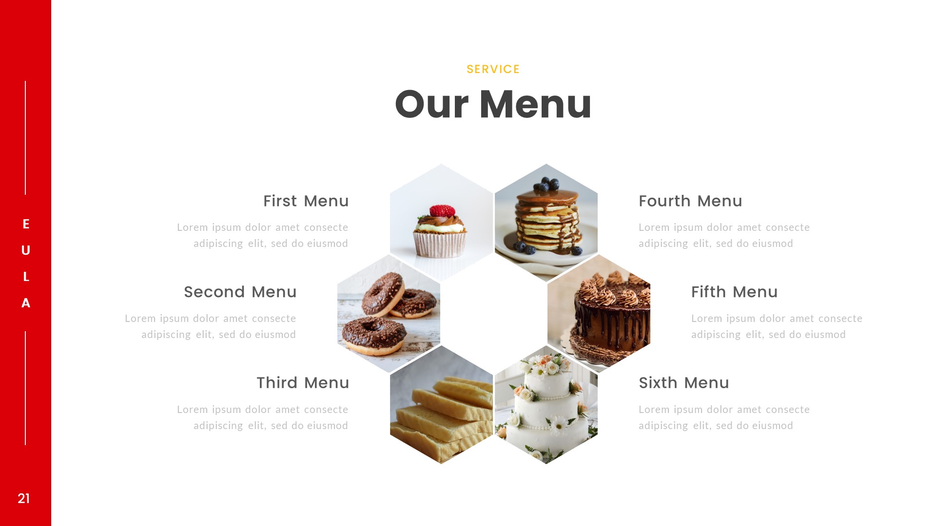 Eula – Food And Restaurant Google Slides Template, Presentation Templates