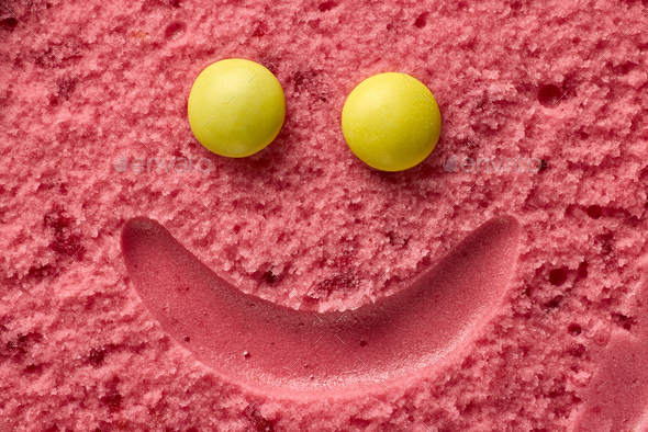 funny smiling ice cream face Stock Photo by magone | PhotoDune