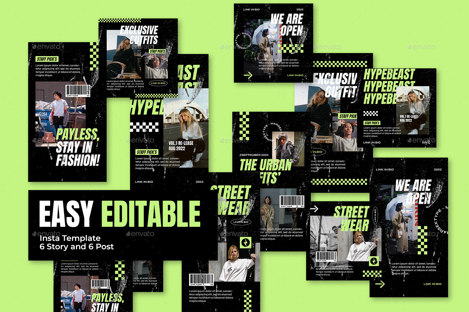 Threads Hype Social Media, Web Elements | GraphicRiver