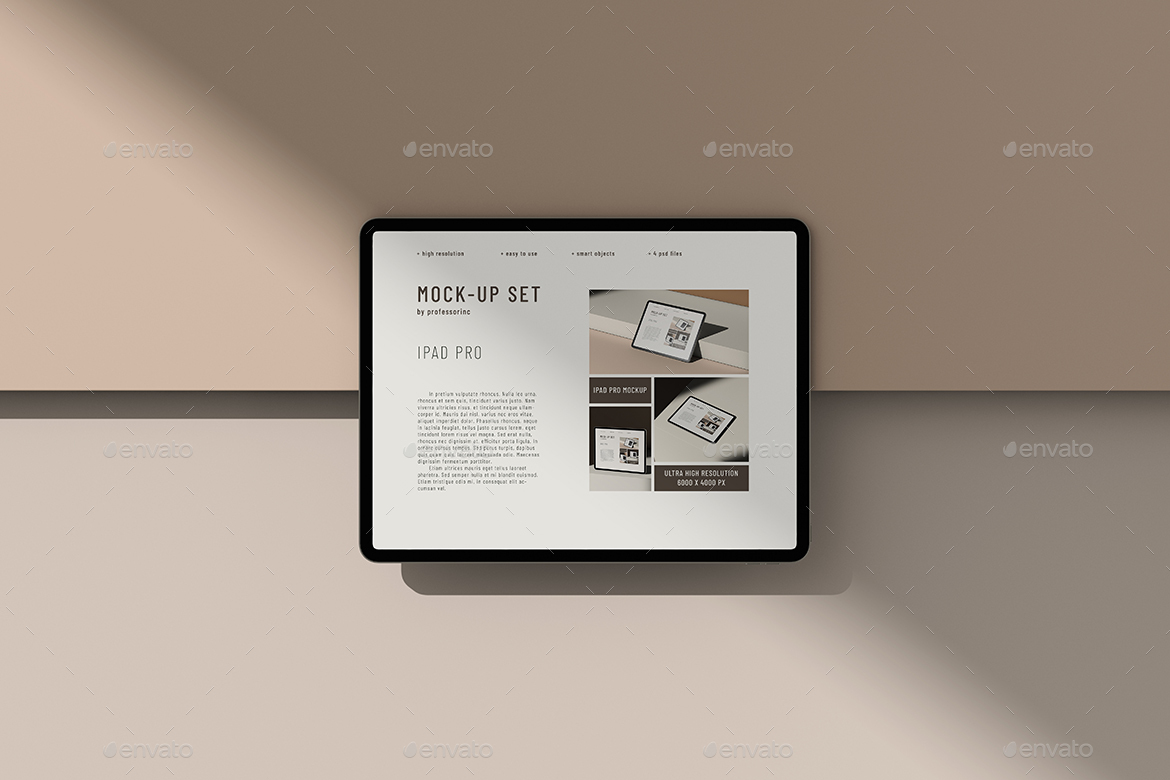 iPad Screen Mockup Set, Graphics | GraphicRiver