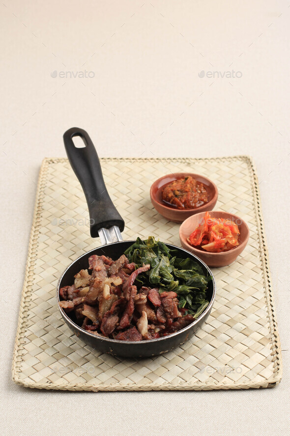 Se'i Sapi or Beef Sei is Indonesia Traditional Smoked Beef Stock Photo ...