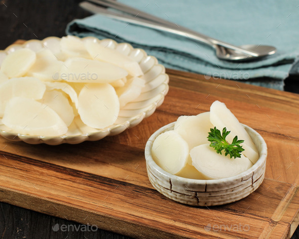 Garaetteok Korean Bar Rice Cake (Stick of Rounded Rice Cake) Stock ...