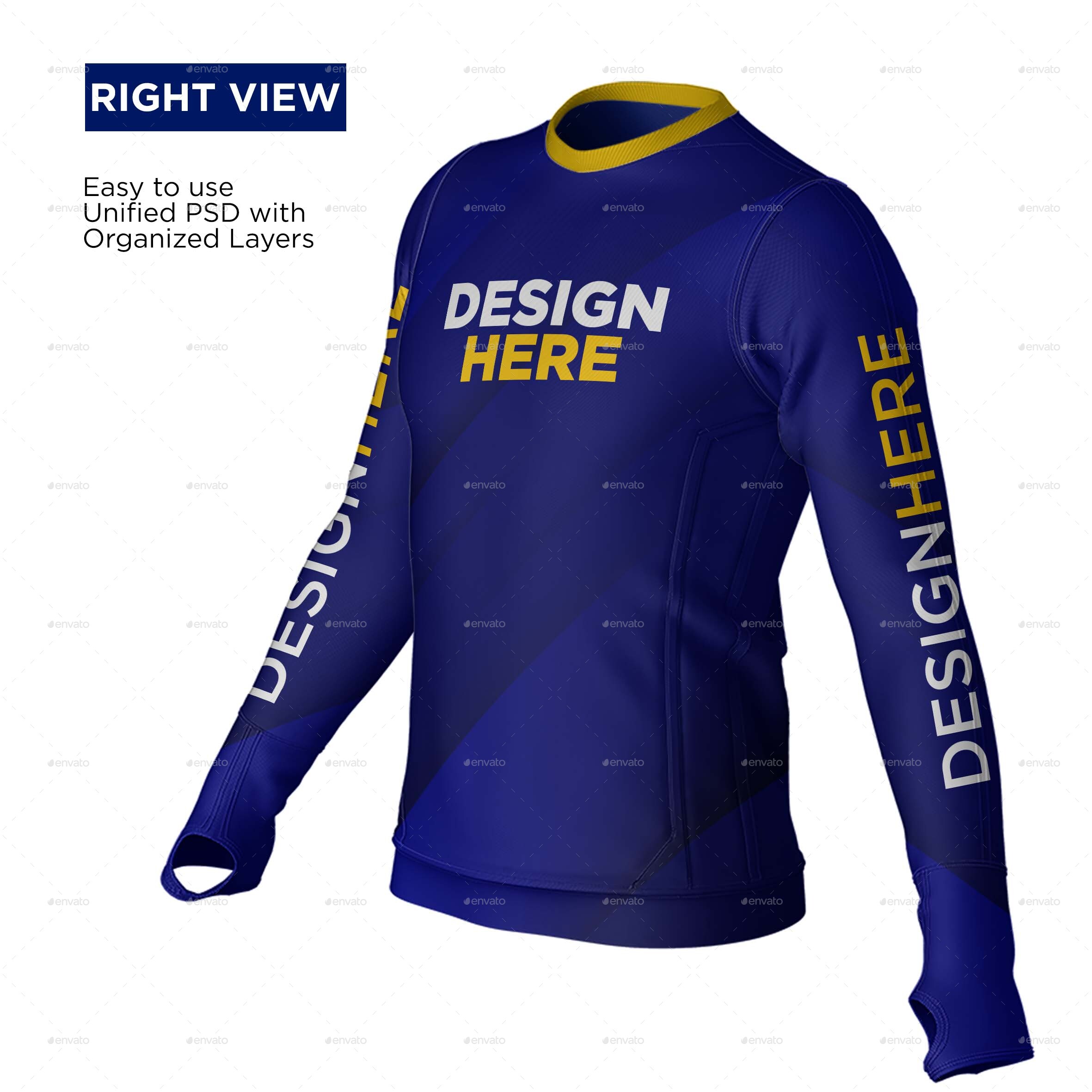 T-Shirt High Running Jersey Mockup, Graphics | GraphicRiver