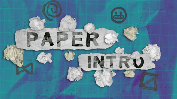 Paper Intro, Premiere Pro Templates | VideoHive