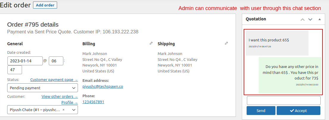 Quoteble - Inquiry & Request Quote plugin for WooCommerce by Techspawn